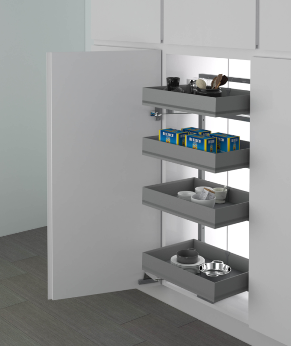 EXTRACTABLE COLUMN MAXIMA IKONA WITH 4 BASKETS - casa.milanoint